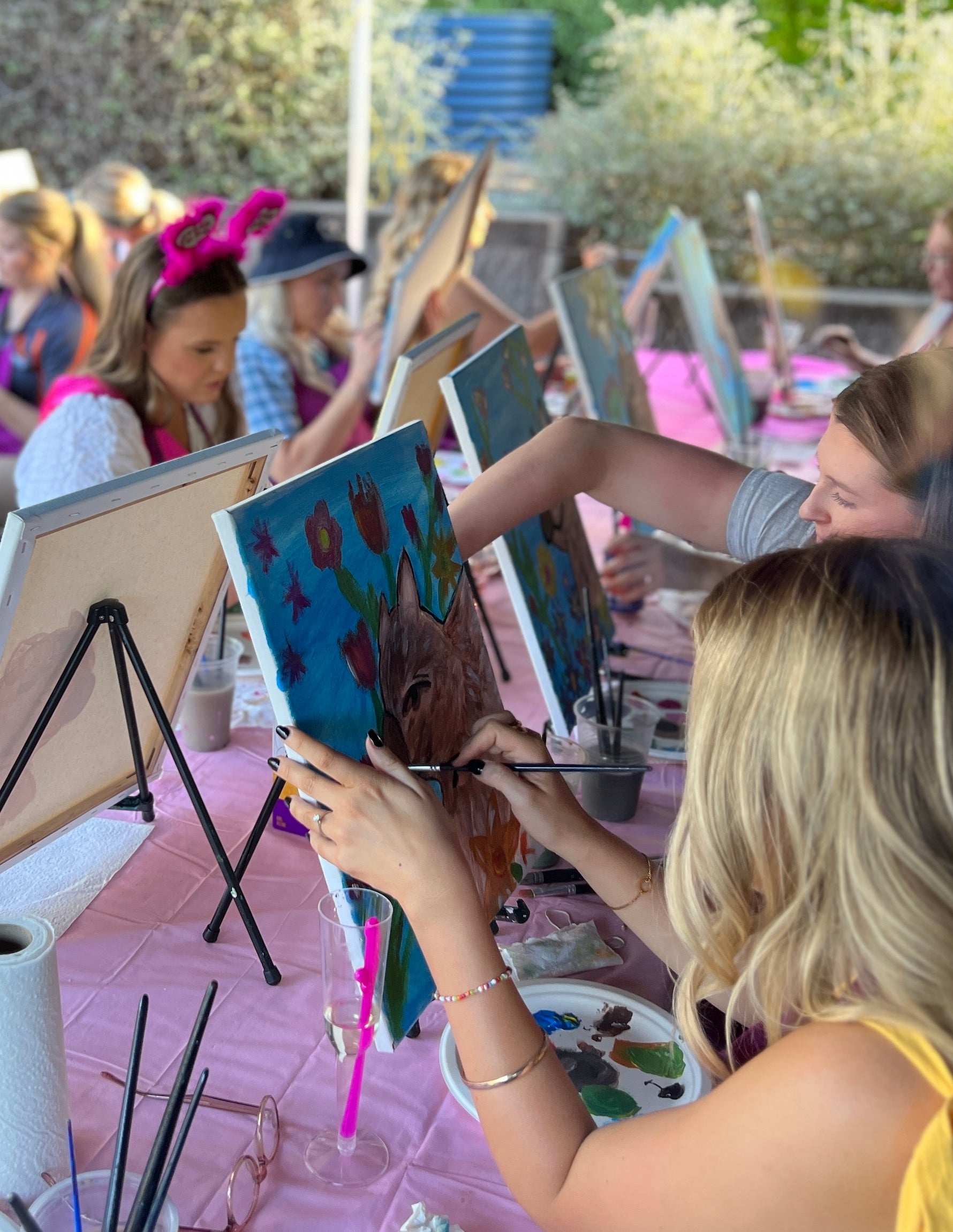Paint Along - the NEW socialising with a creative twist
