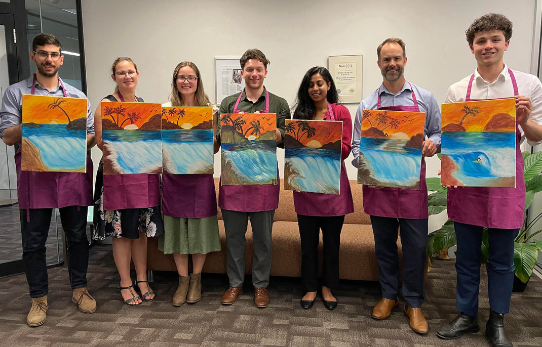 Team Building Paint Parties for the nation's capital – Paint Along