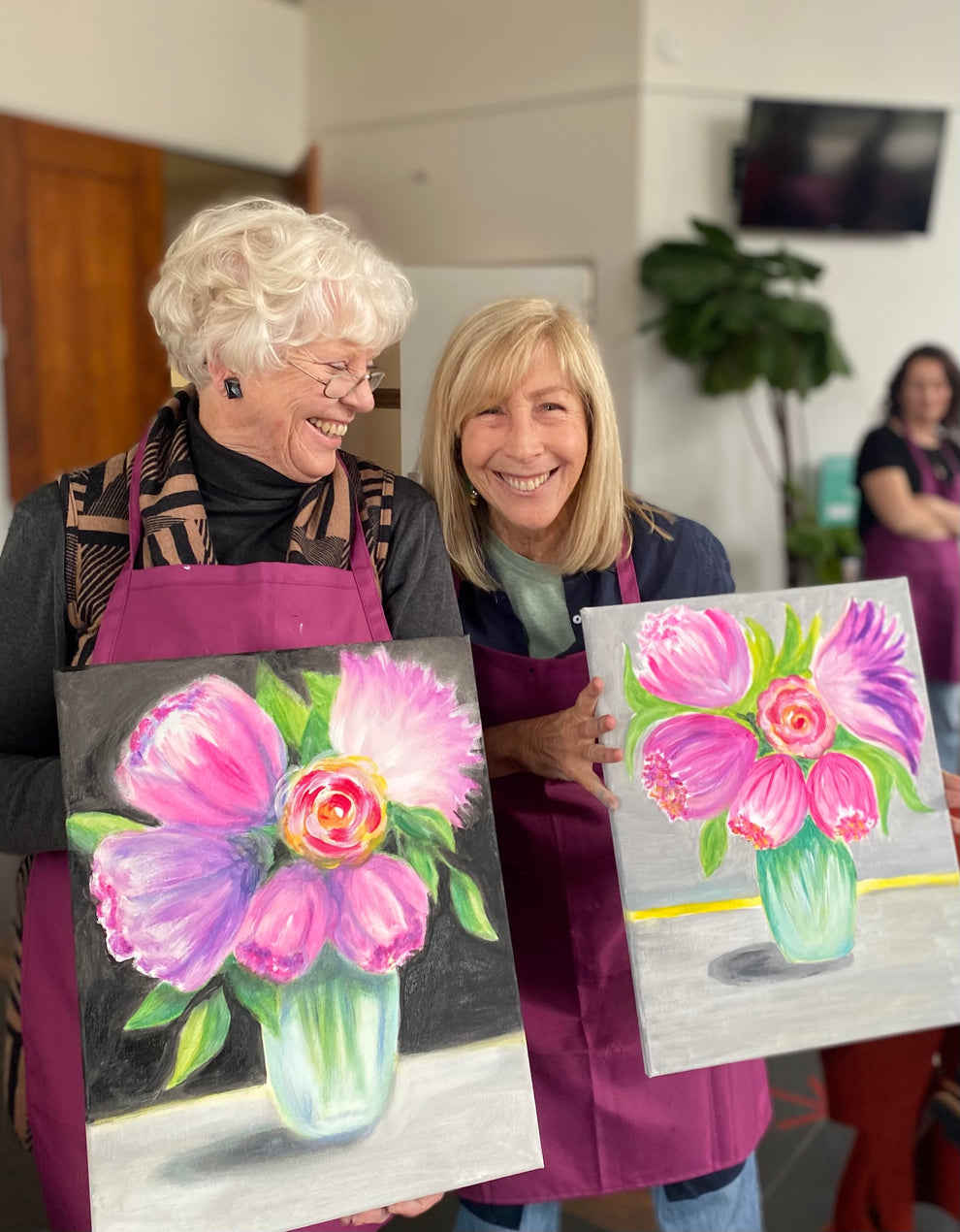 Private Session | Art Session for Seniors – Paint Along